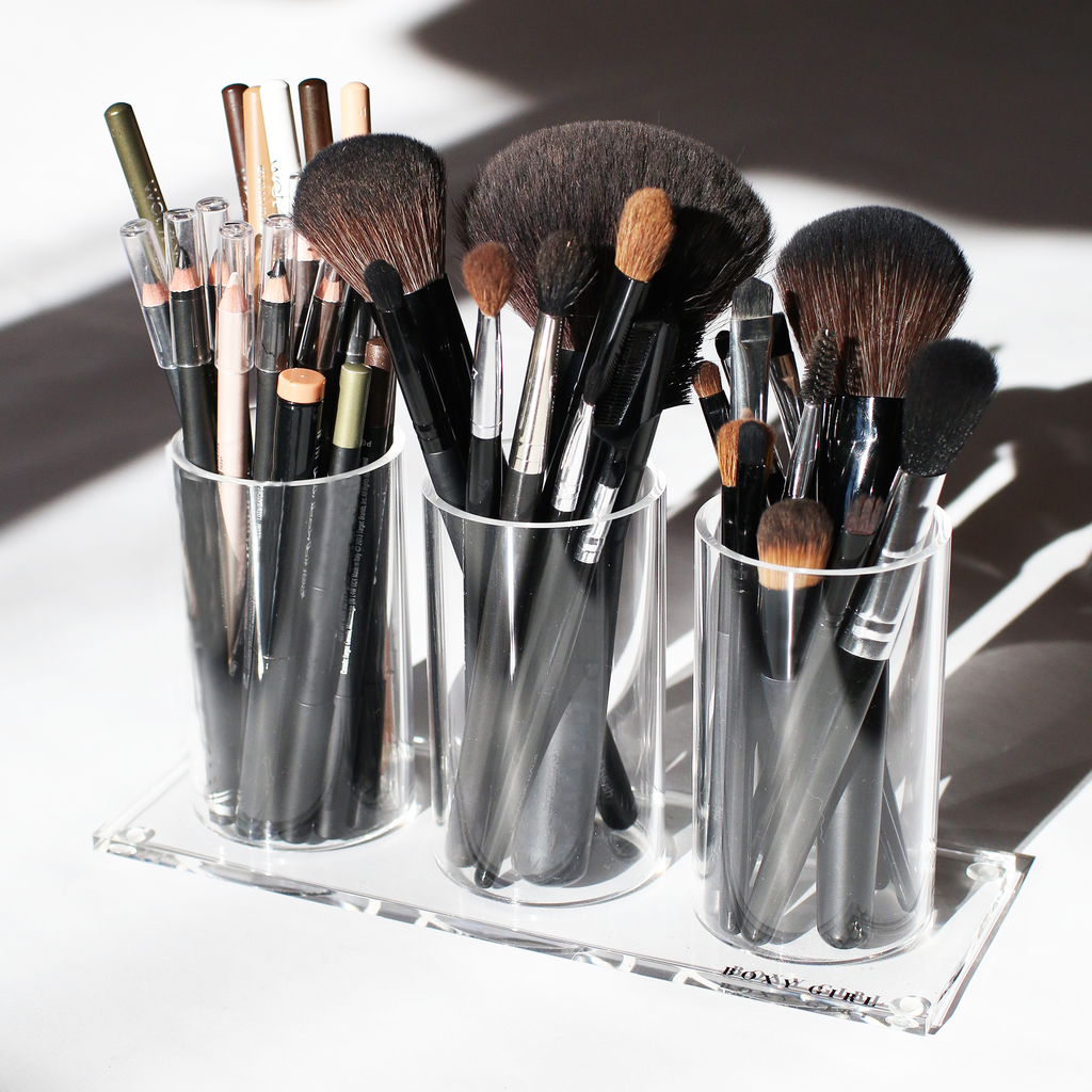 Boxy Girl Half Brush Stack | Acrylic Makeup Organizer – Boxy Girl ...